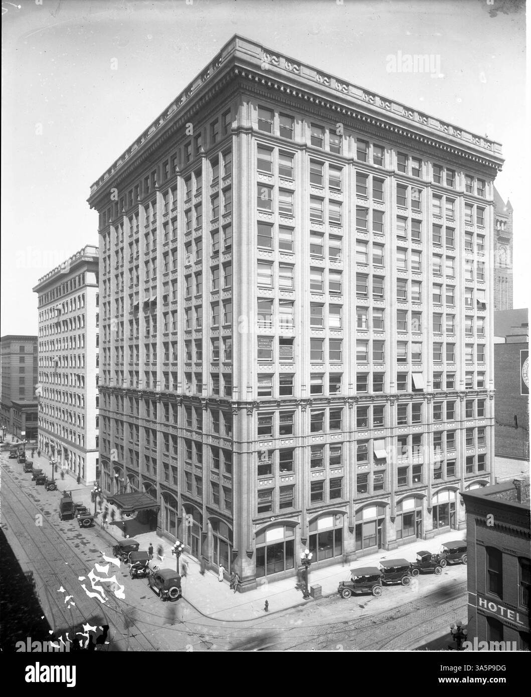 The McKnight Building, with a major addition in 1913, is a notable ...