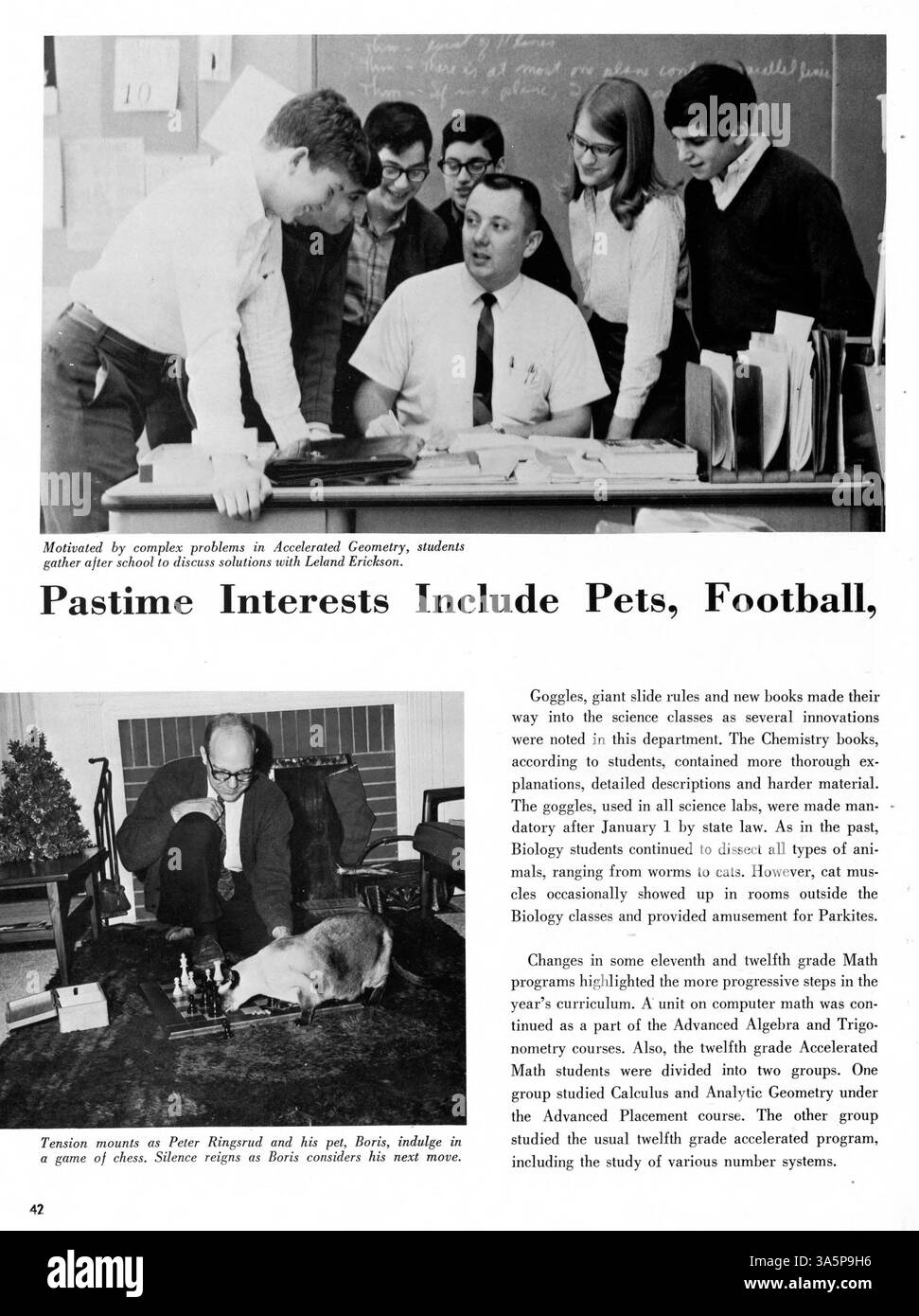 The 1968 'Echowan' yearbook from St. Louis Park High School showcases ...