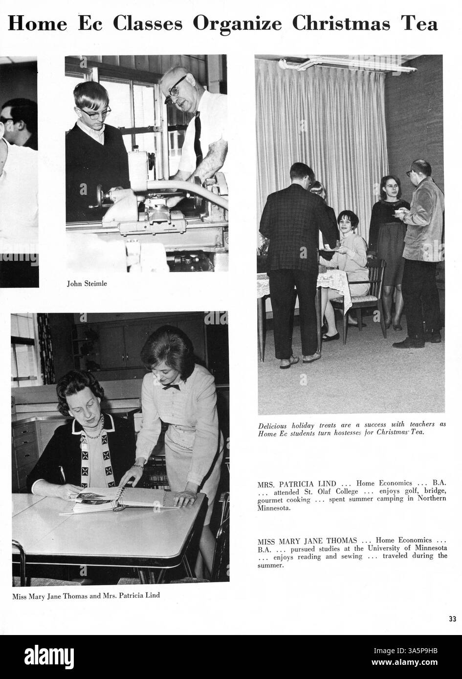 The 1968 'Echowan' yearbook from St. Louis Park High School documents ...
