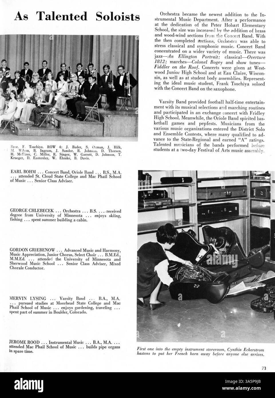 The 1968 'Echowan' yearbook from St. Louis Park High School highlights ...