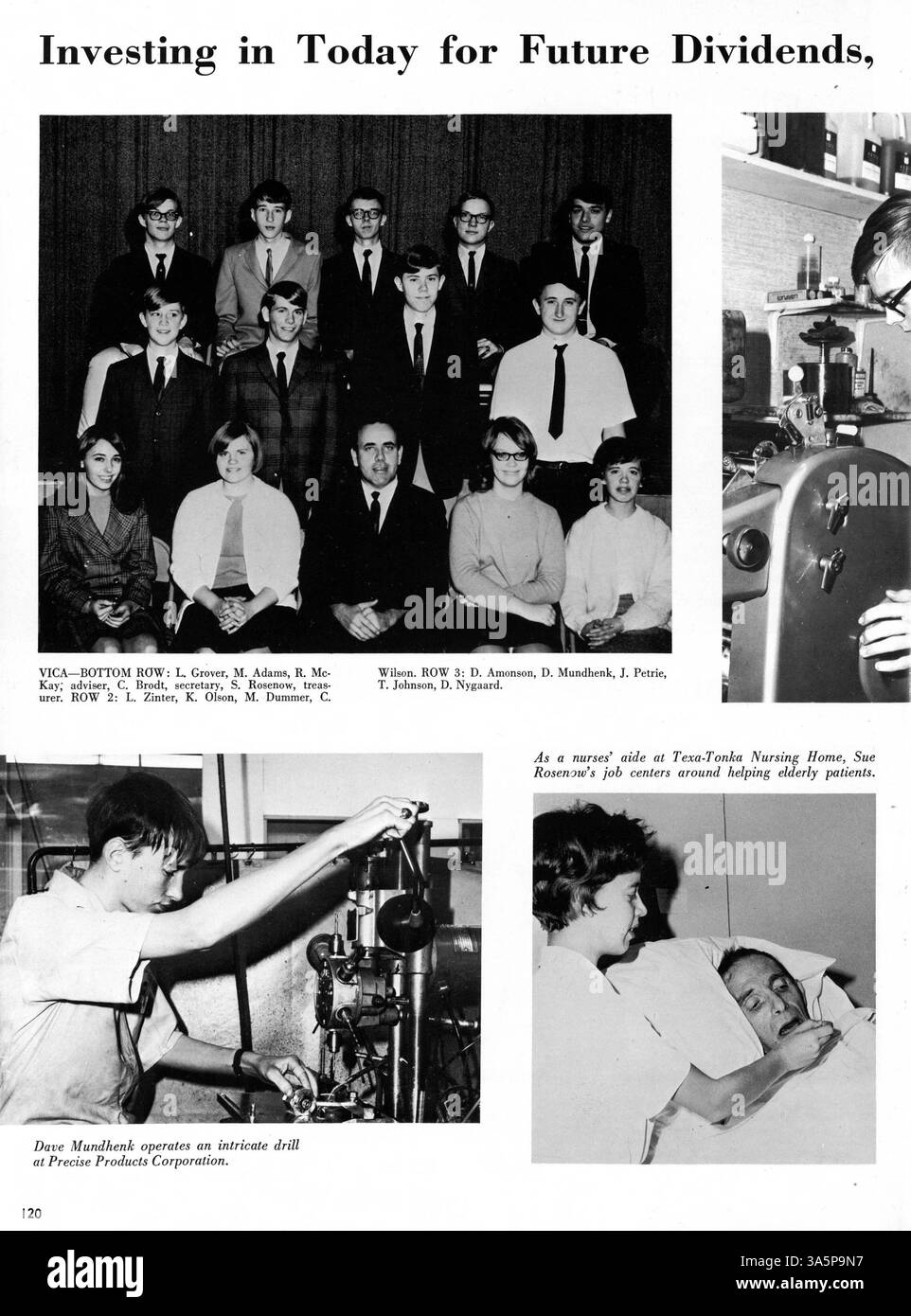 The 1968 'Echowan' yearbook documents the experiences of students ...