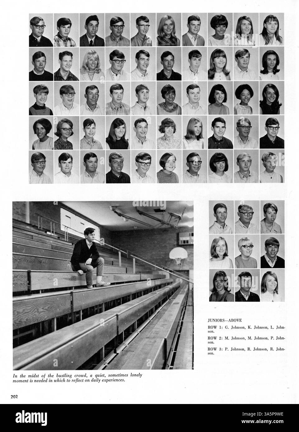 The 1968 Echowan yearbook from St. Louis Park High School captures the ...