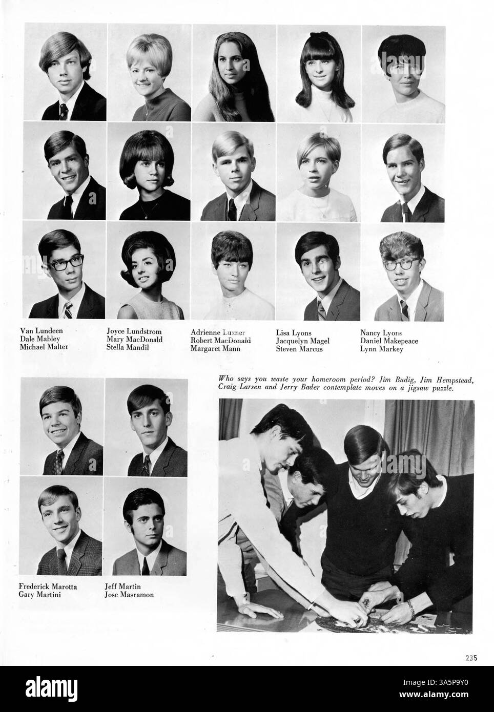 This 1968 edition of the Echowan yearbook captures the key events ...