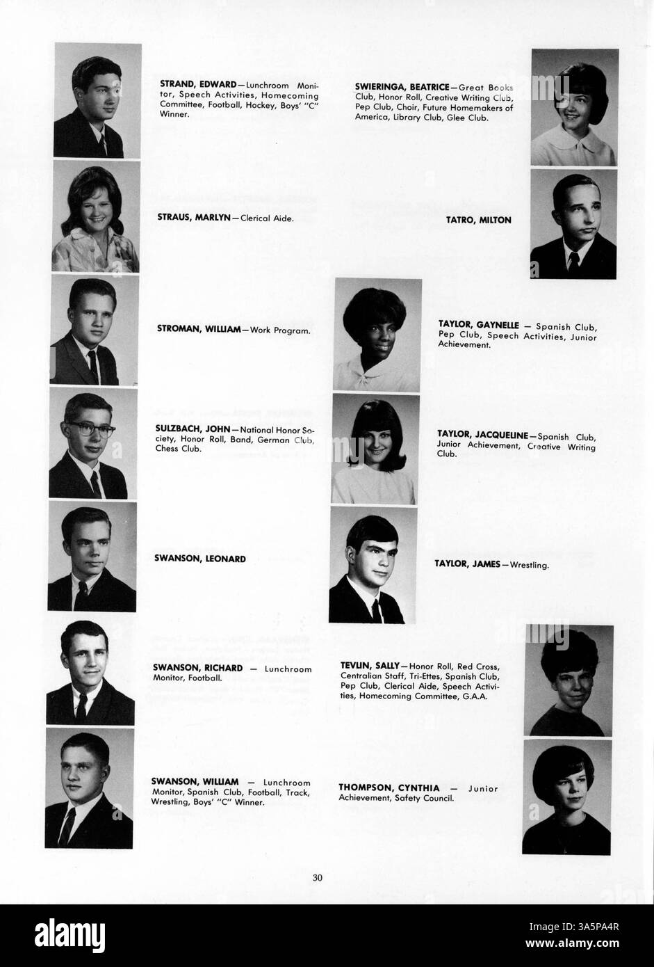 The Centralian 1965 yearbook captures the wide range of student ...