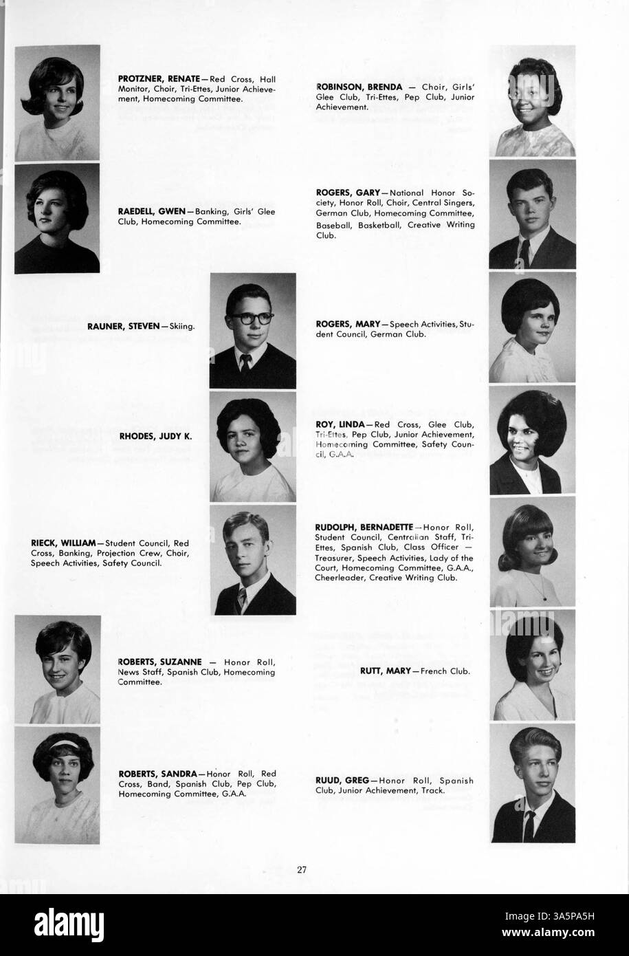 This yearbook from Central High School documents the academic and ...