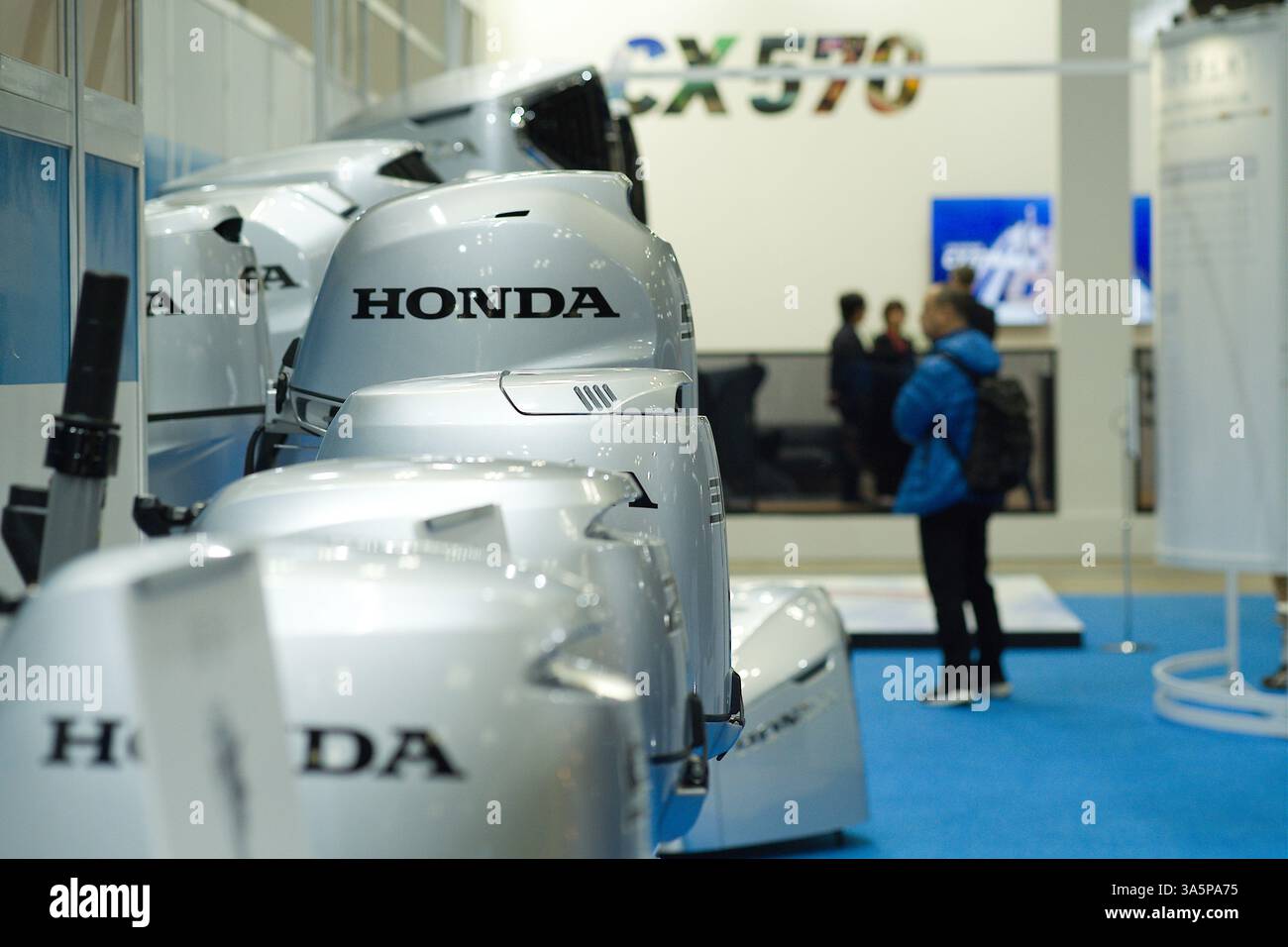 2025/03/21, Yokohama, Honda Outboard Motor at the Japan International ...