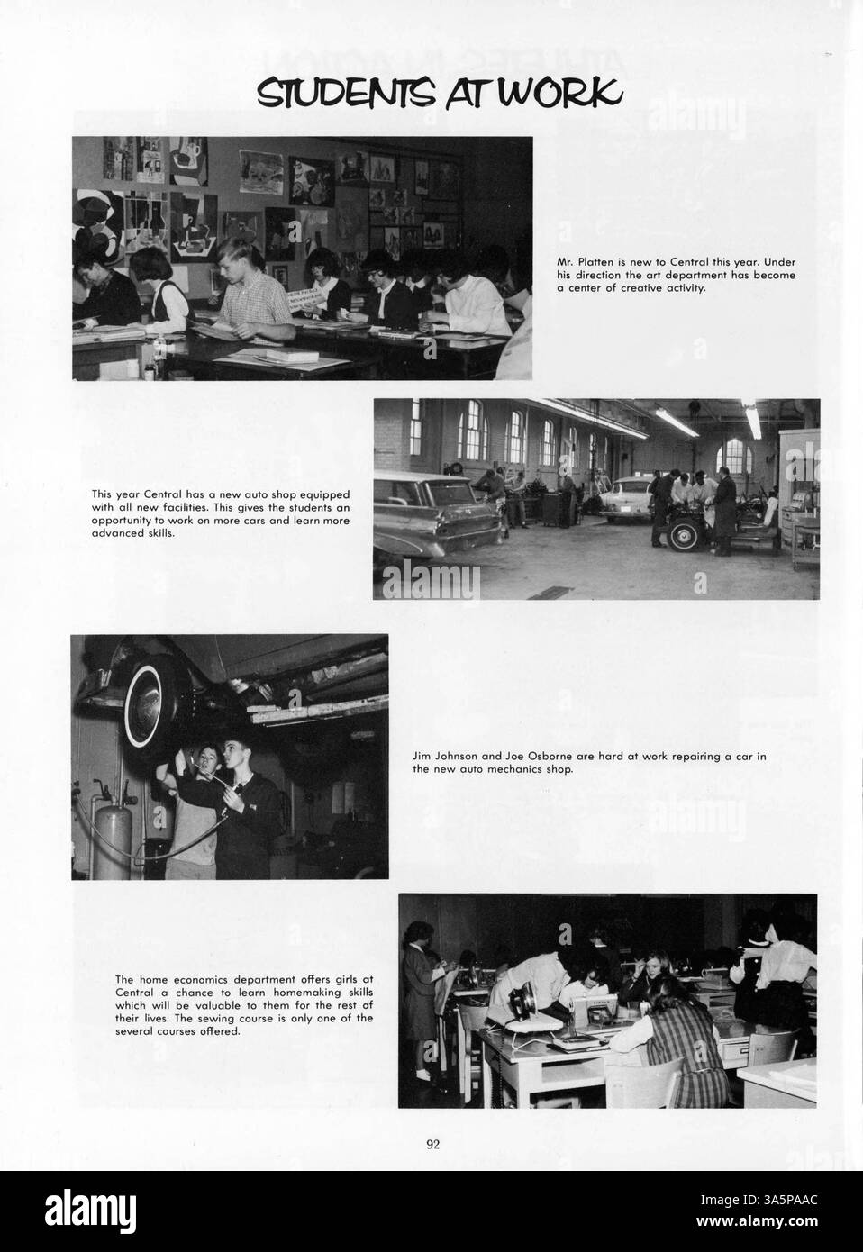 This 1965 centralian yearbook captures the student experiences hi-res ...