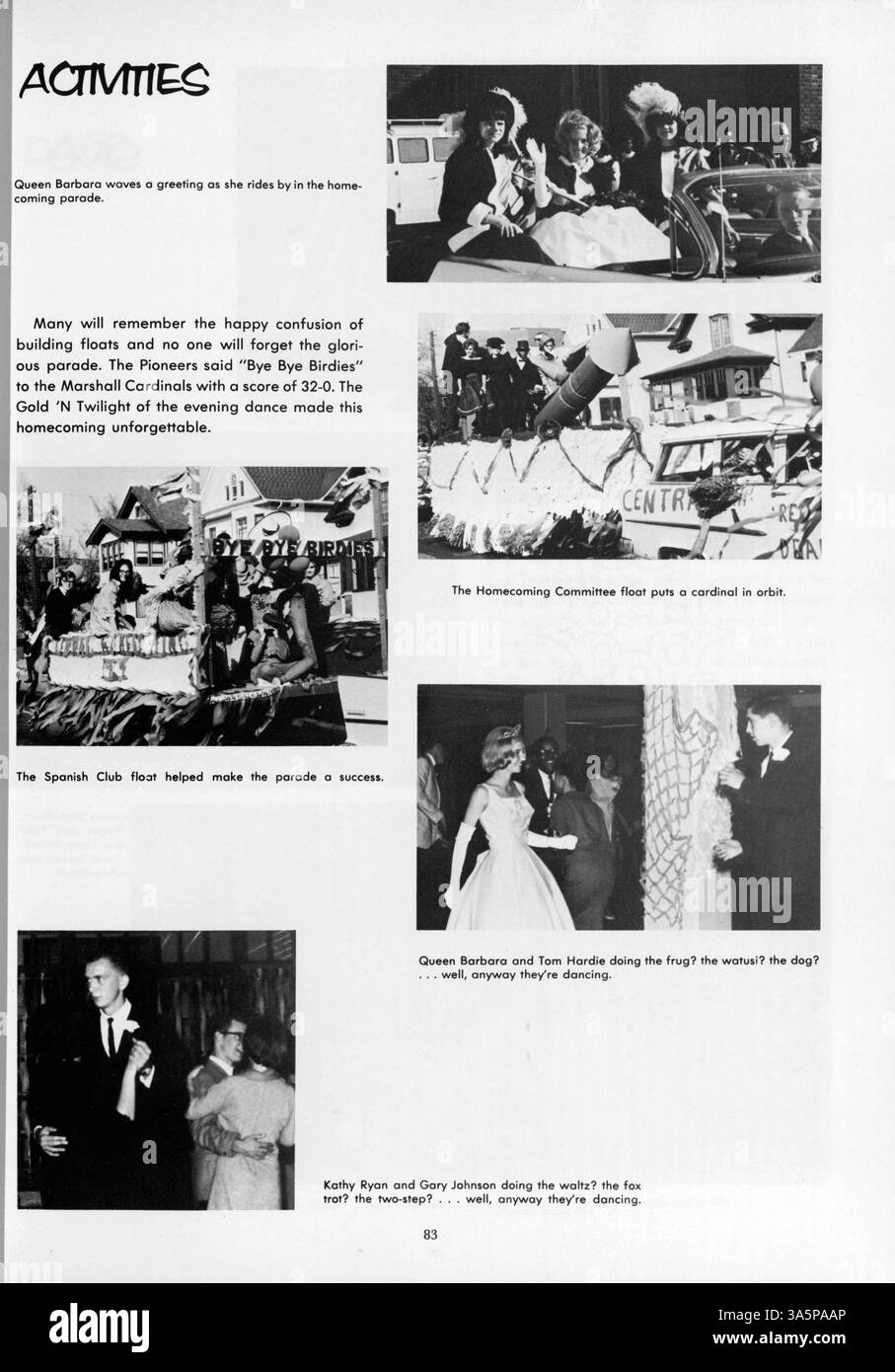 The 1965 Centralian yearbook from Central High School captures the ...