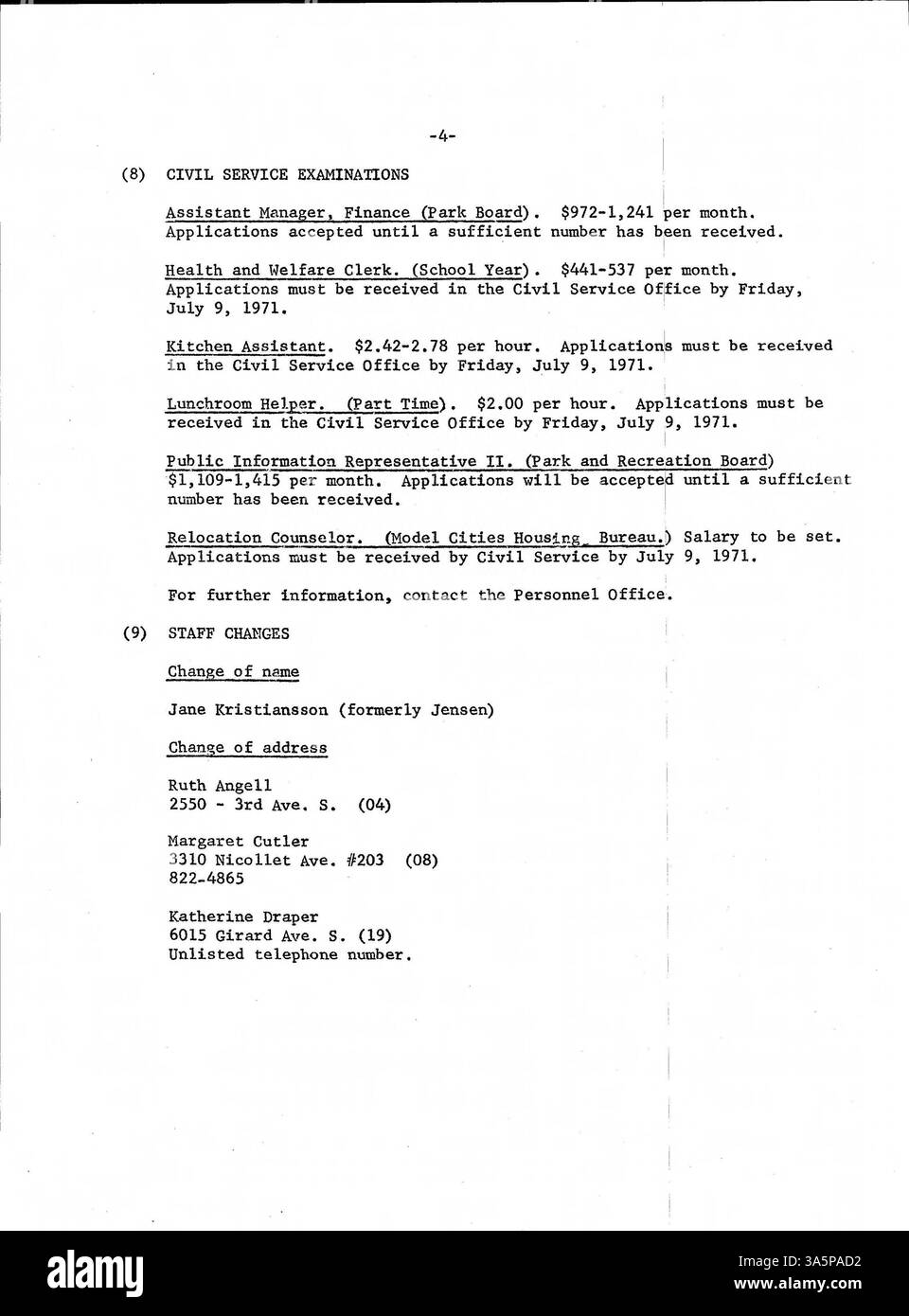 This edition of the 1971 Minneapolis Public Library Official Bulletin ...