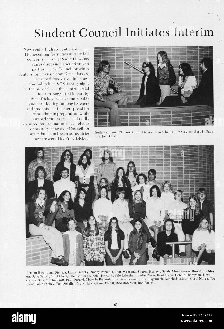 The 1975 Villager yearbook provides a comprehensive record of the 1974 ...