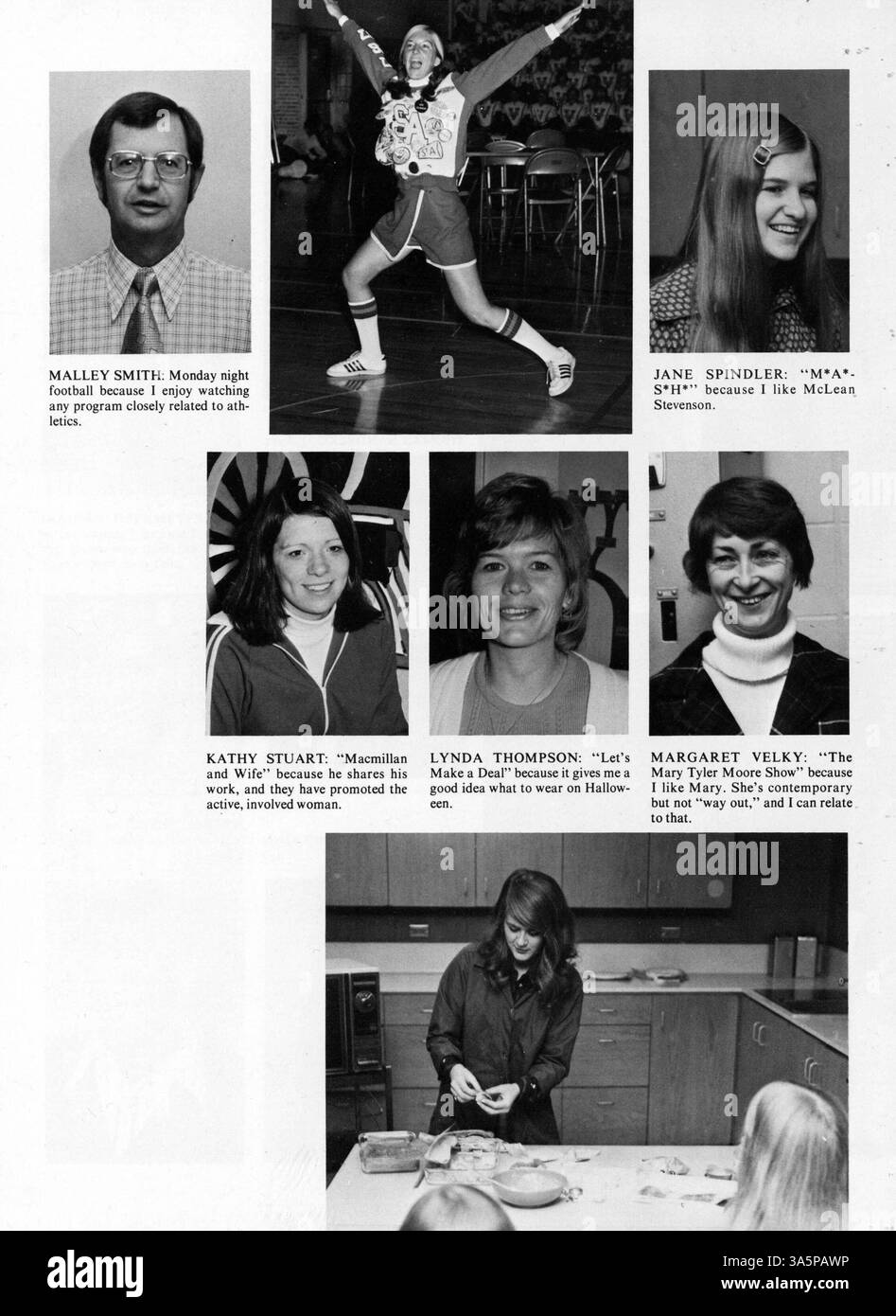 This high school yearbook, 'The Villager,' provides a comprehensive ...