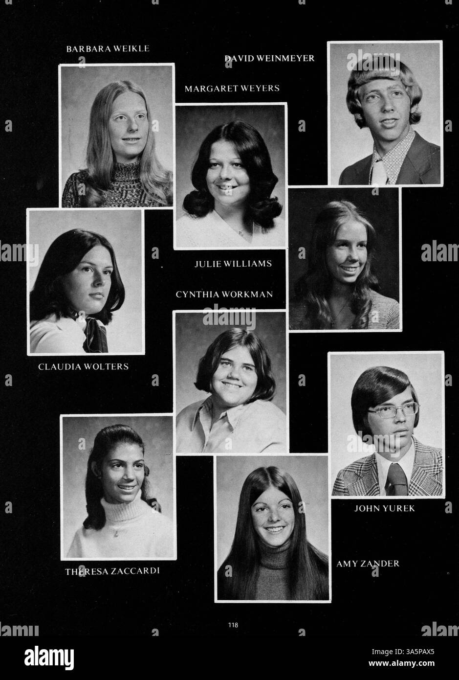 The 1975 'Villager' yearbook provides a look at the students, clubs ...