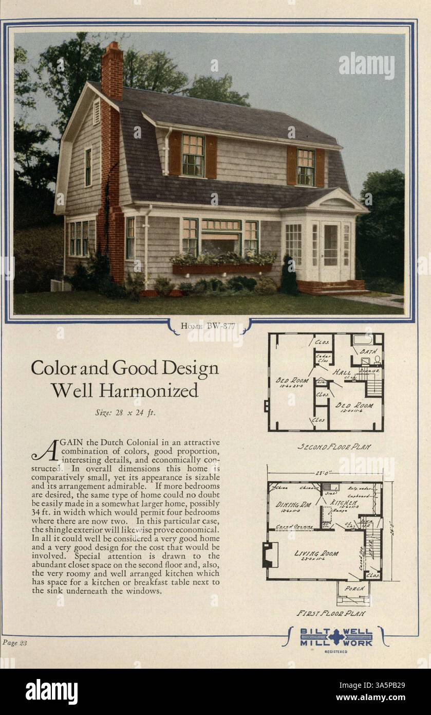 The 1929 edition of 'Homes of Comfort' offers 82 moderately-priced ...