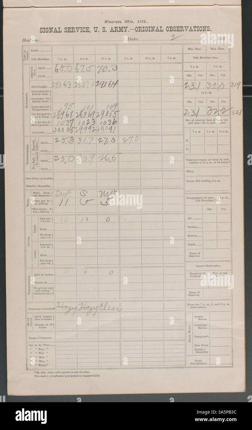 In December 1888, Carleton College students and staff used Form 101 to ...