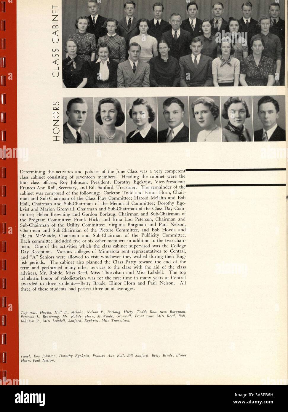 Documents the events and activities of the 1937 1938 school year hi-res stock photography and ...