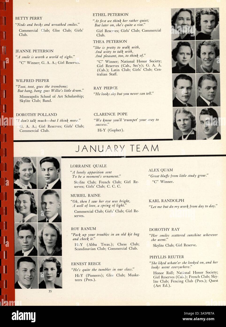 This 1938 edition of 'Centralian,' the Central High School yearbook ...