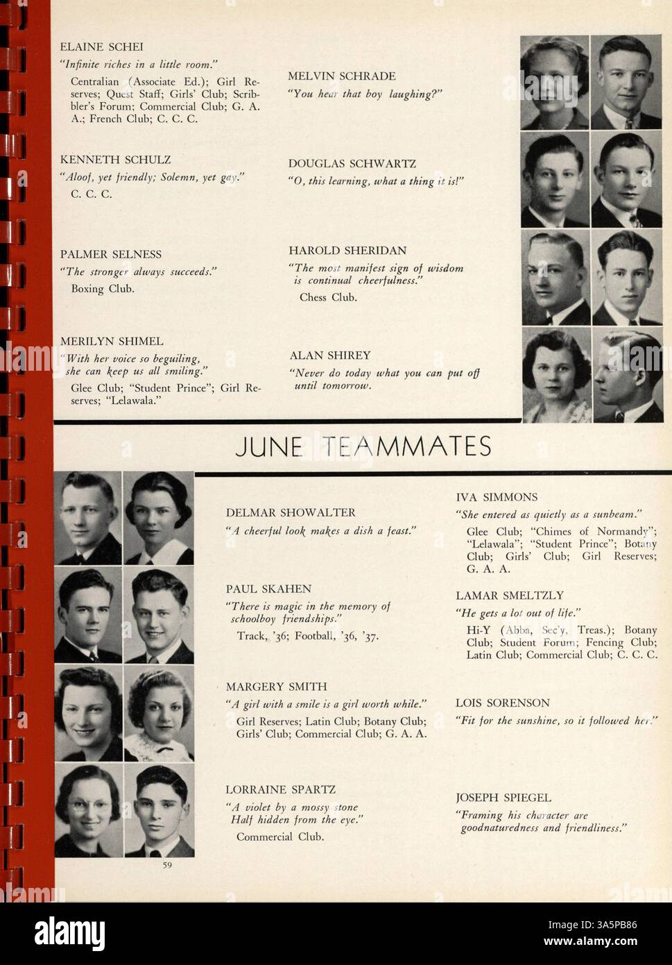 This 'Centralian' yearbook from 1938 highlights Central High School’s ...