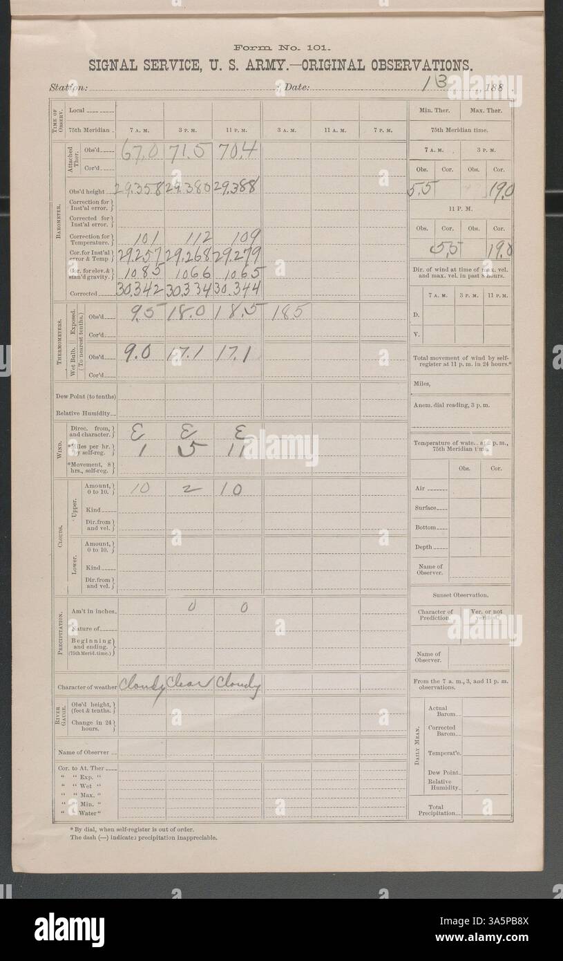 The Carleton College weather diaries from December 1888 provide daily ...