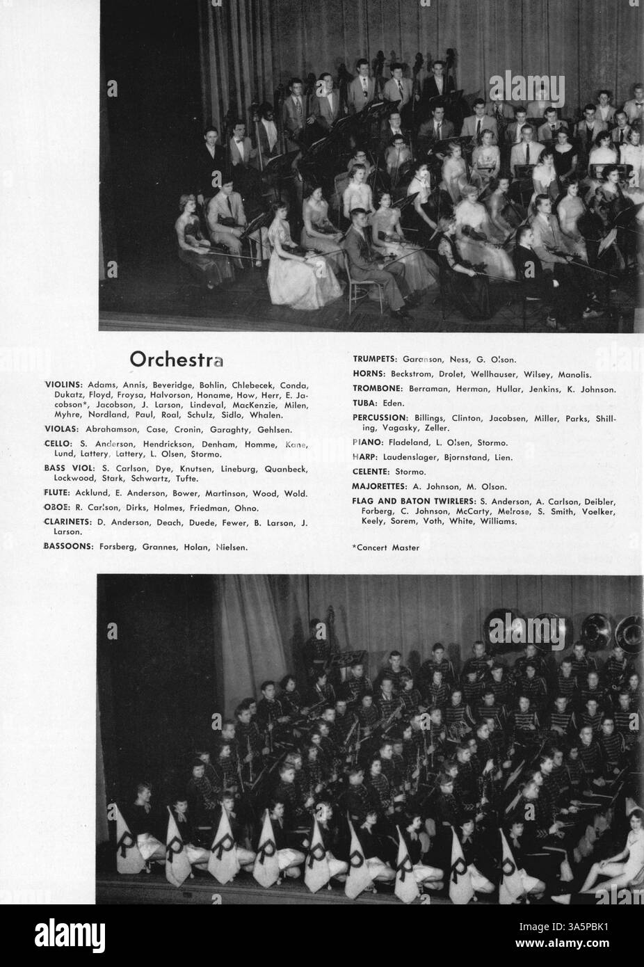 The 1954 'Sagamore' yearbook provides an overview of the Roosevelt High ...