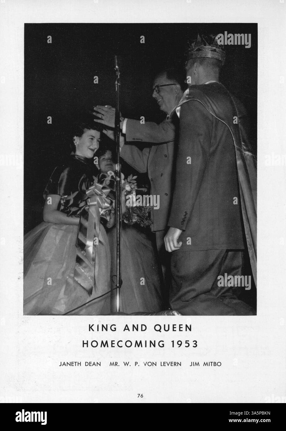 The 1954 'Sagamore' yearbook from Roosevelt High School captures key ...