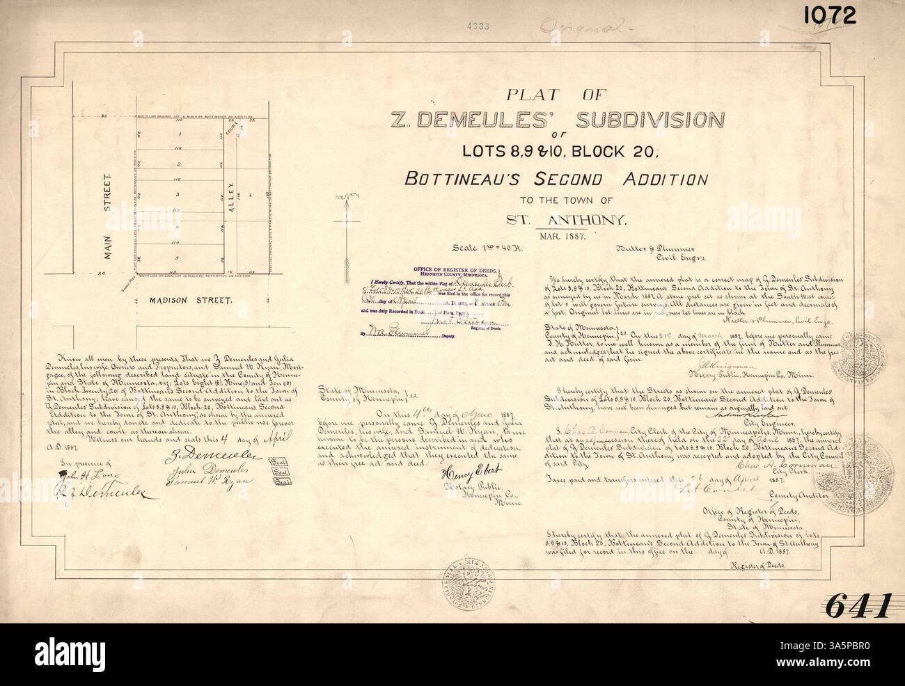 The plat of z demeules hi-res stock photography and images - Alamy