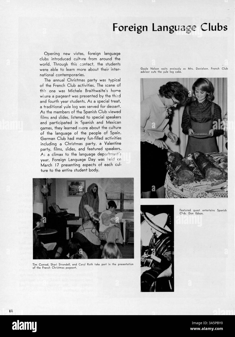The 'Antler 1965' yearbook provides a snapshot of the 1964-1965 ...