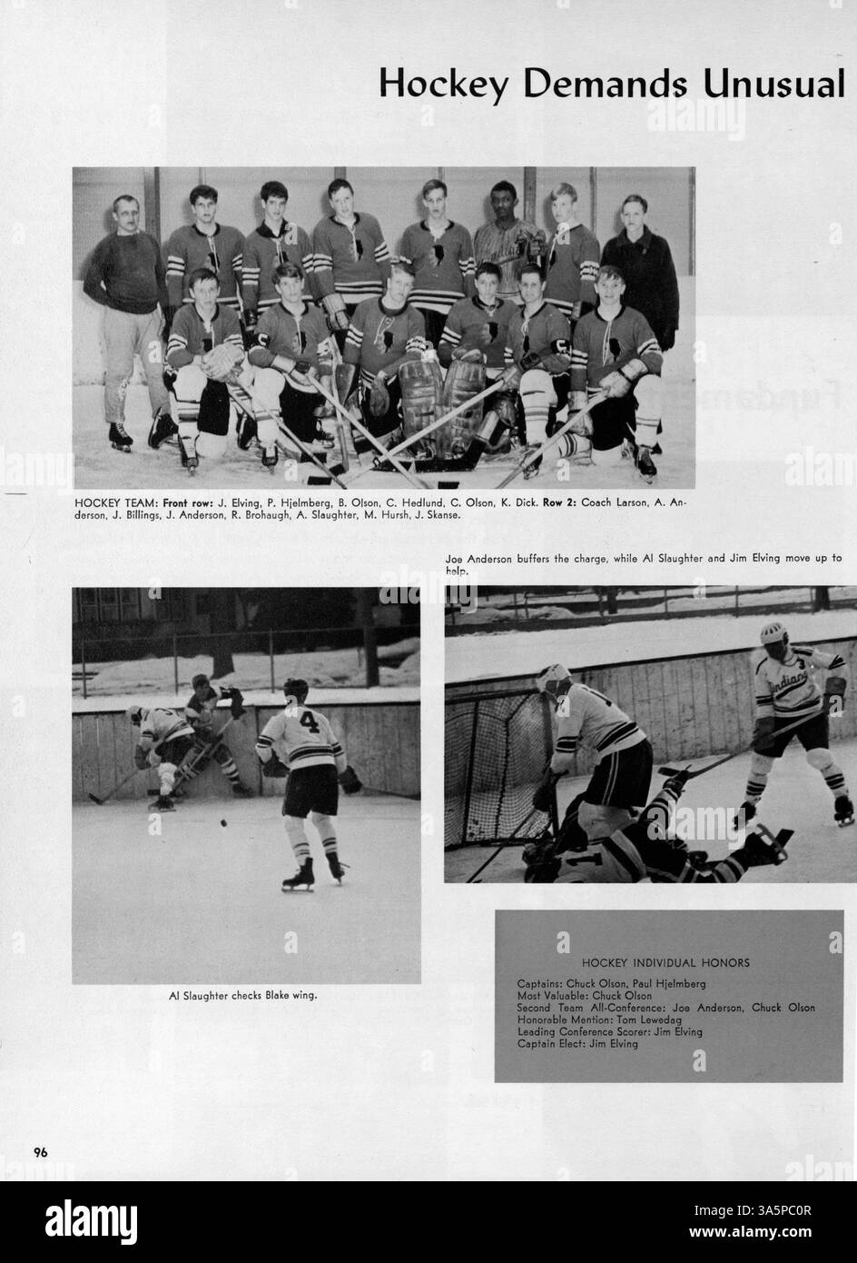 The 1965 'Antler' yearbook of Minnehaha Academy captures the 1964-1965 ...