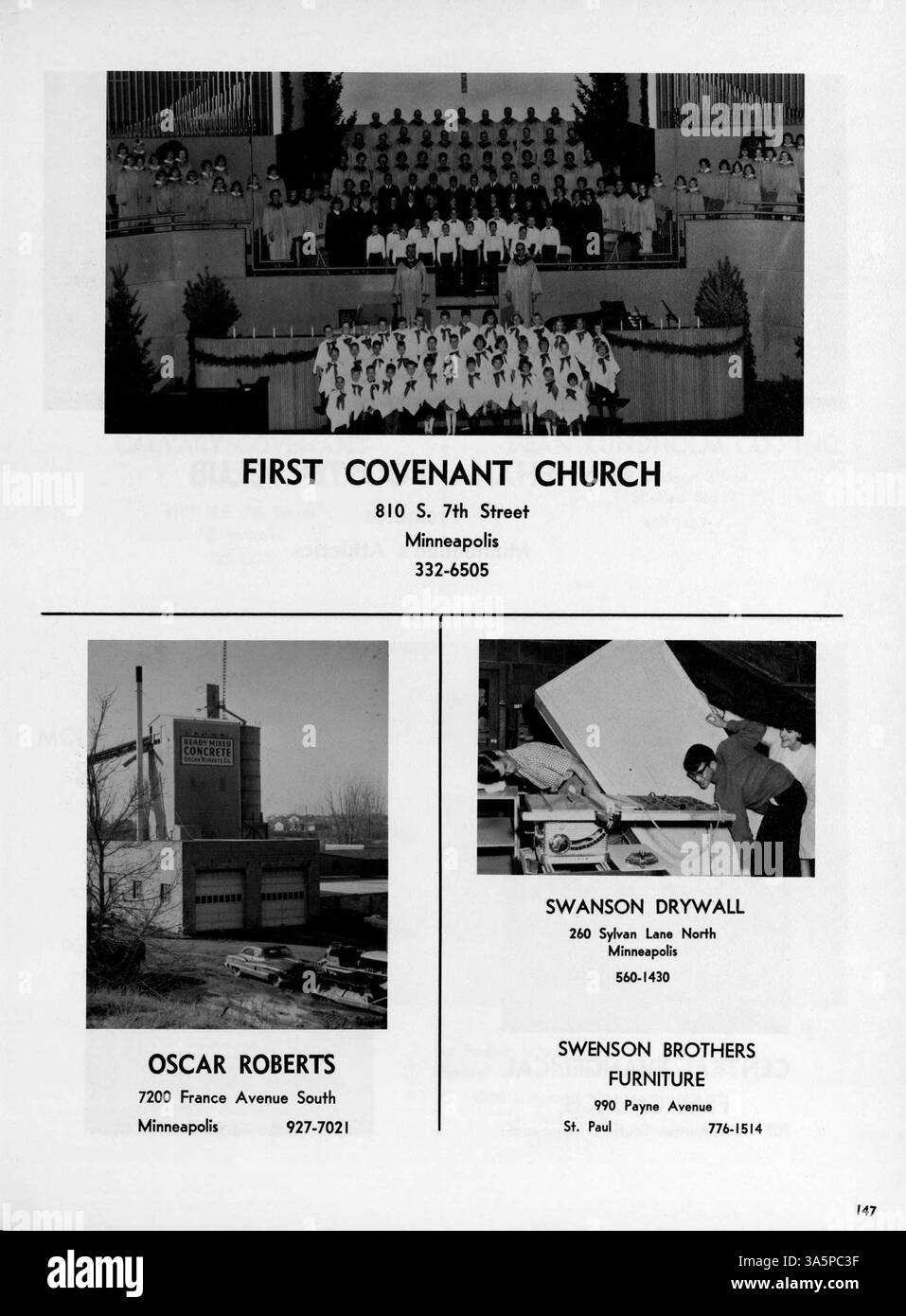 This 'Antler' yearbook from Minnehaha Academy for the 1964-1965 school ...