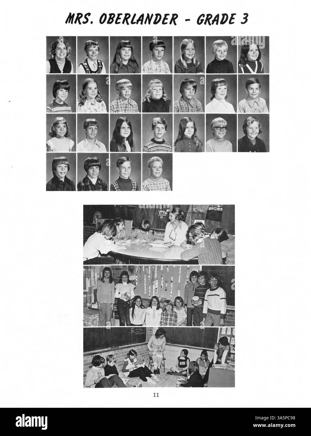 This yearbook from Highlands Elementary School documents the students, teachers, and various ...
