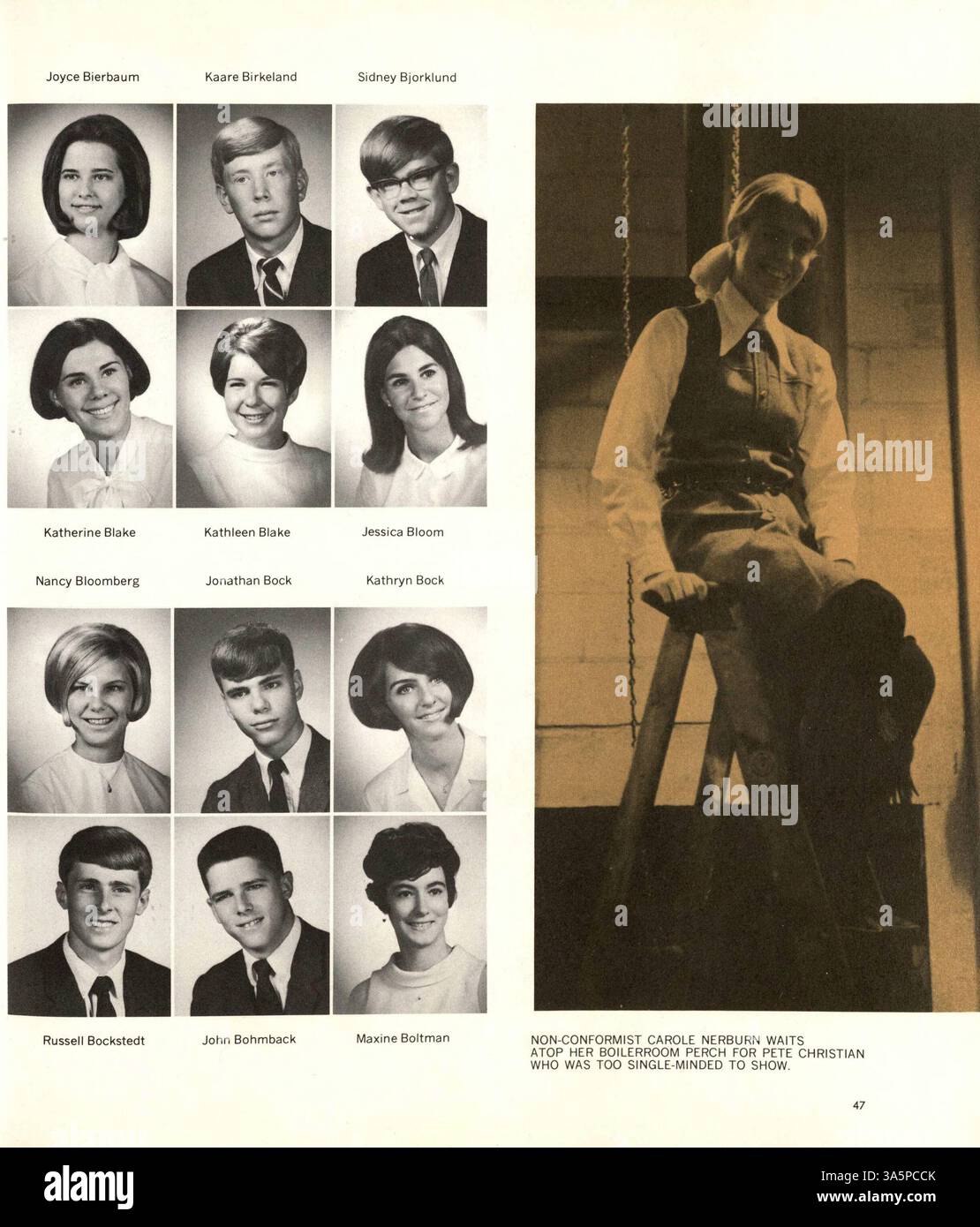 The 1968 Warrior 68 yearbook from Hopkins High School showcases student ...