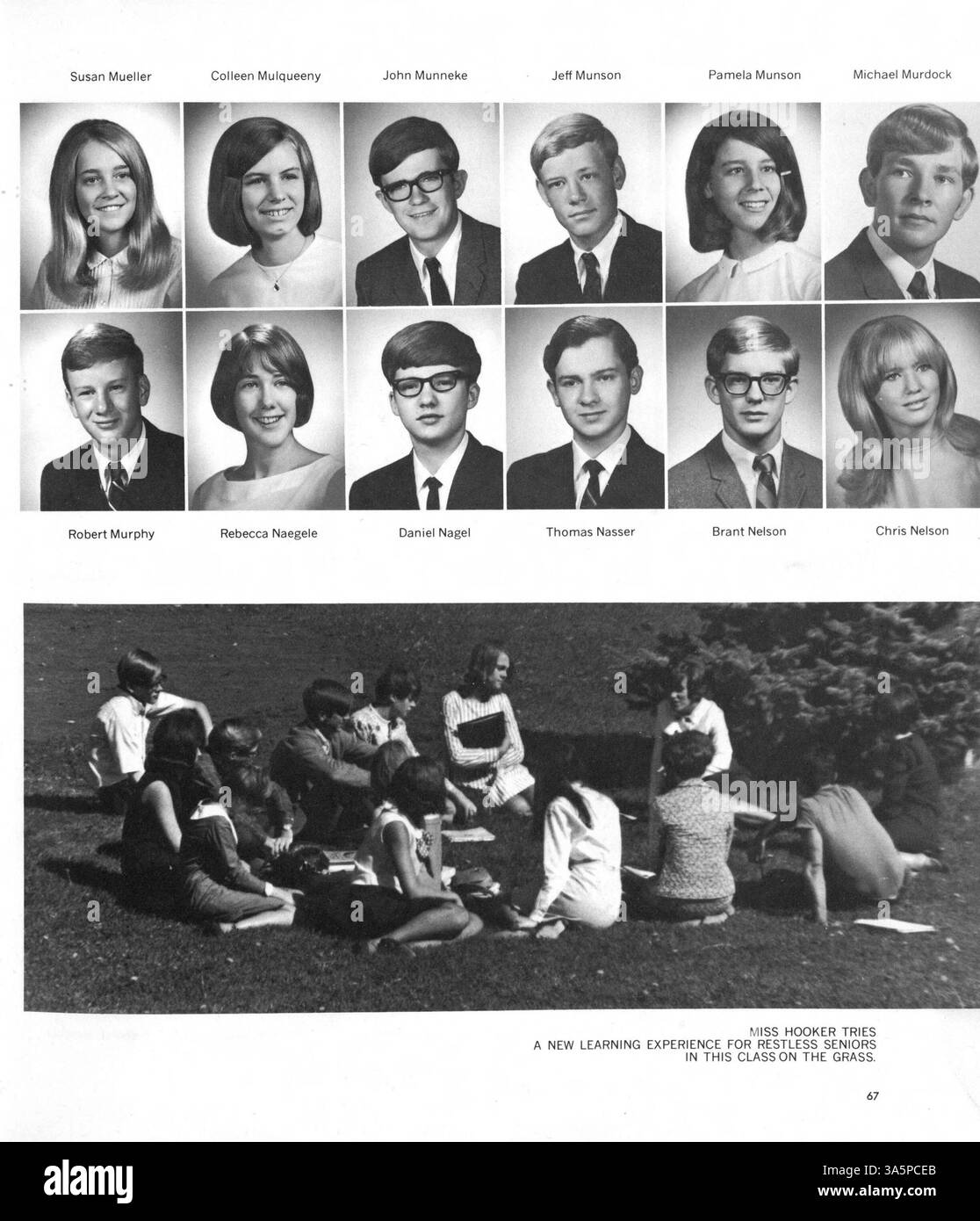 Warrior 68, the 1968 yearbook from Hopkins High School, showcases the ...