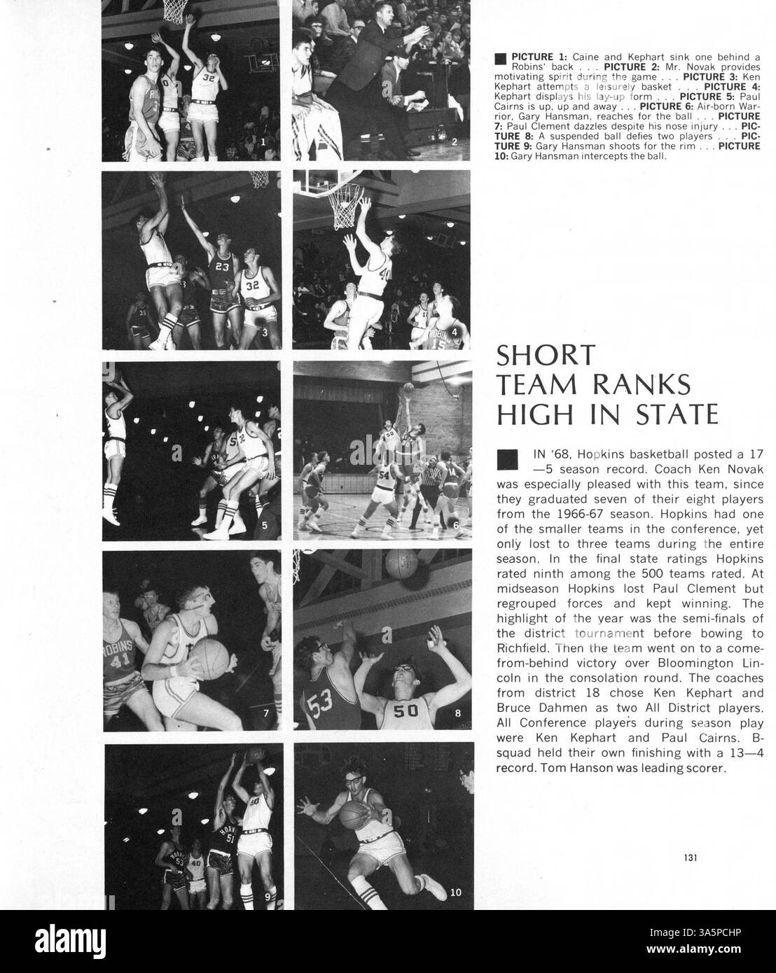 Major events during the 1967 1968 school year hi-res stock photography ...