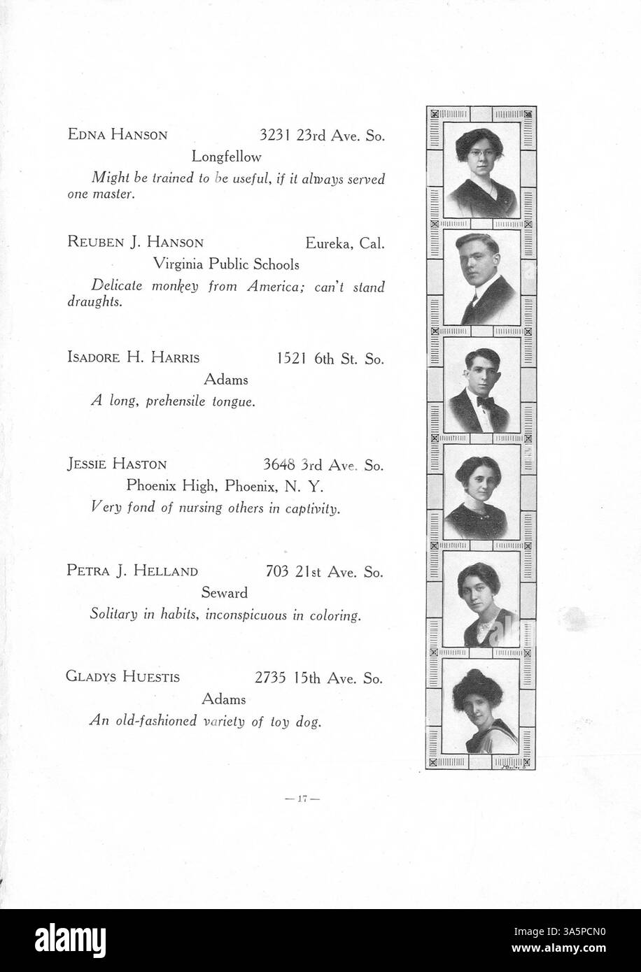 The 1913 tiger annual yearbook from south high school documents hi-res ...