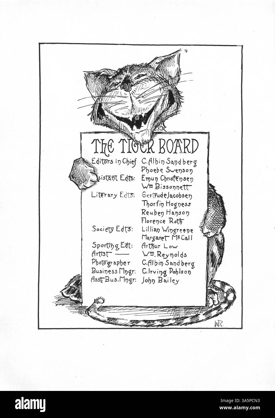 The 1913 Tiger Annual of South High School highlights student life ...