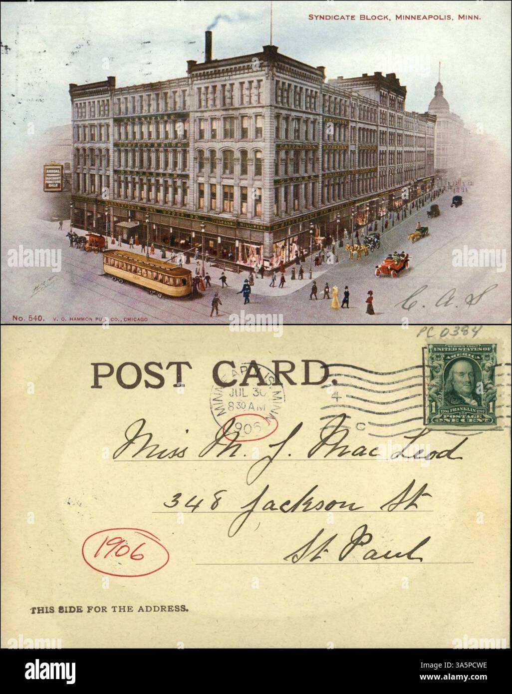 Is an iconic building with historical significance this 1906 postcard ...