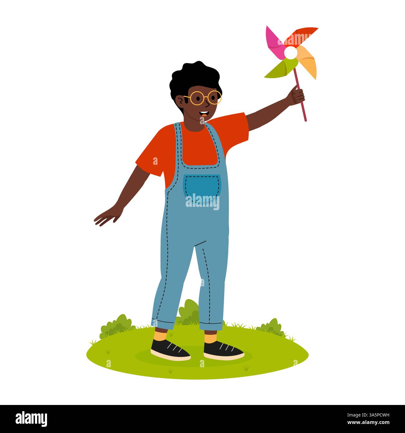 Wind in park Cut Out Stock Images & Pictures - Alamy