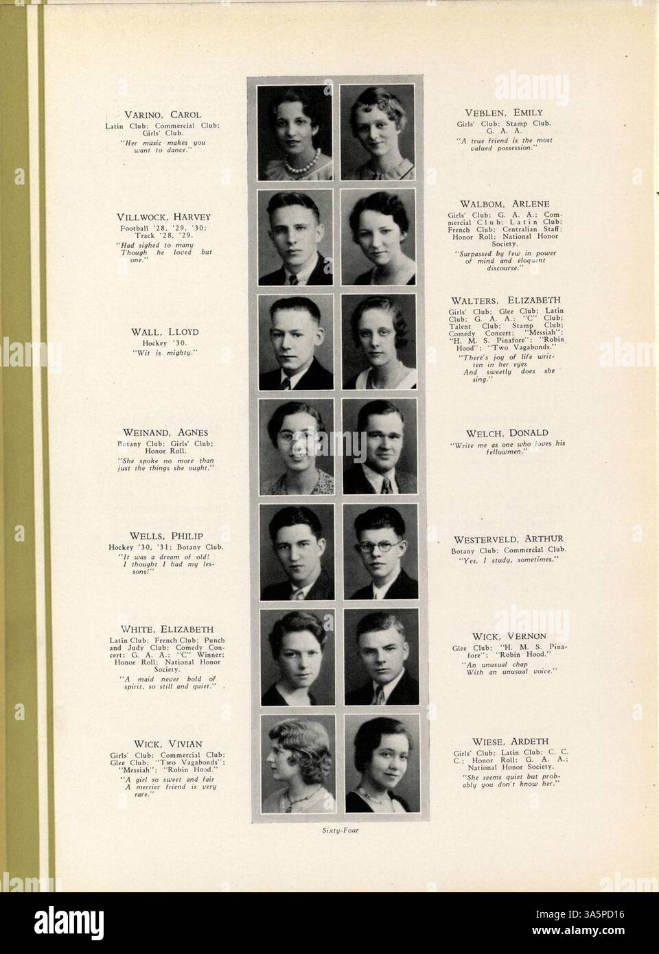 The 1931 Centralian yearbook provides an overview of the academic ...