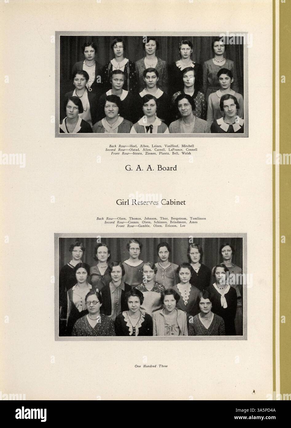 The centralian yearbook from 1931 provides a detailed record of hi-res ...