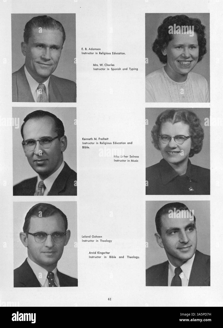 The 1958 North Central Bible College yearbook provides a detailed ...