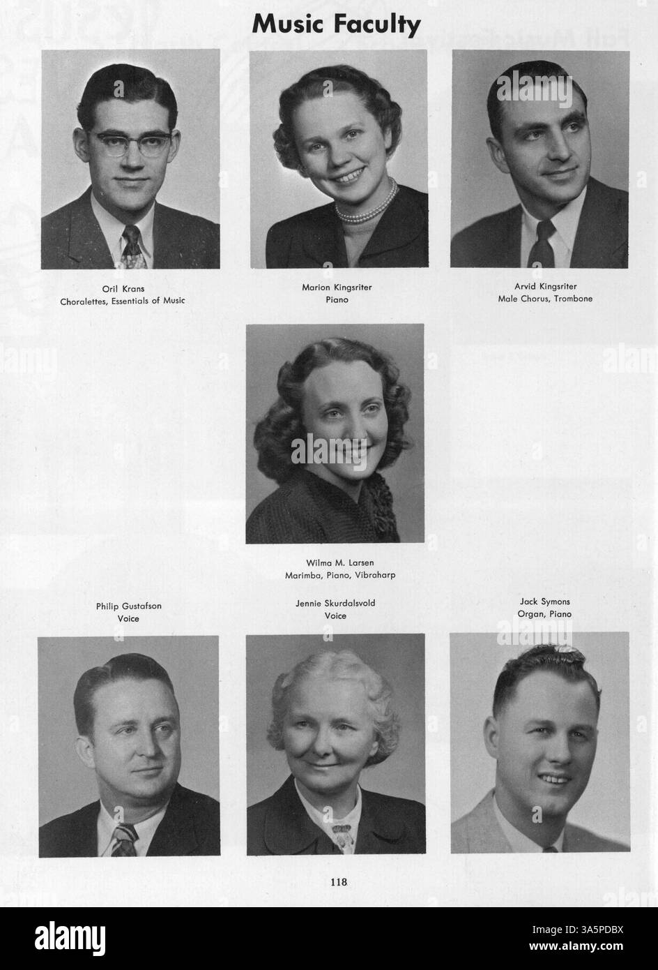 The North Central Bible College yearbook from 1958 captures the ...