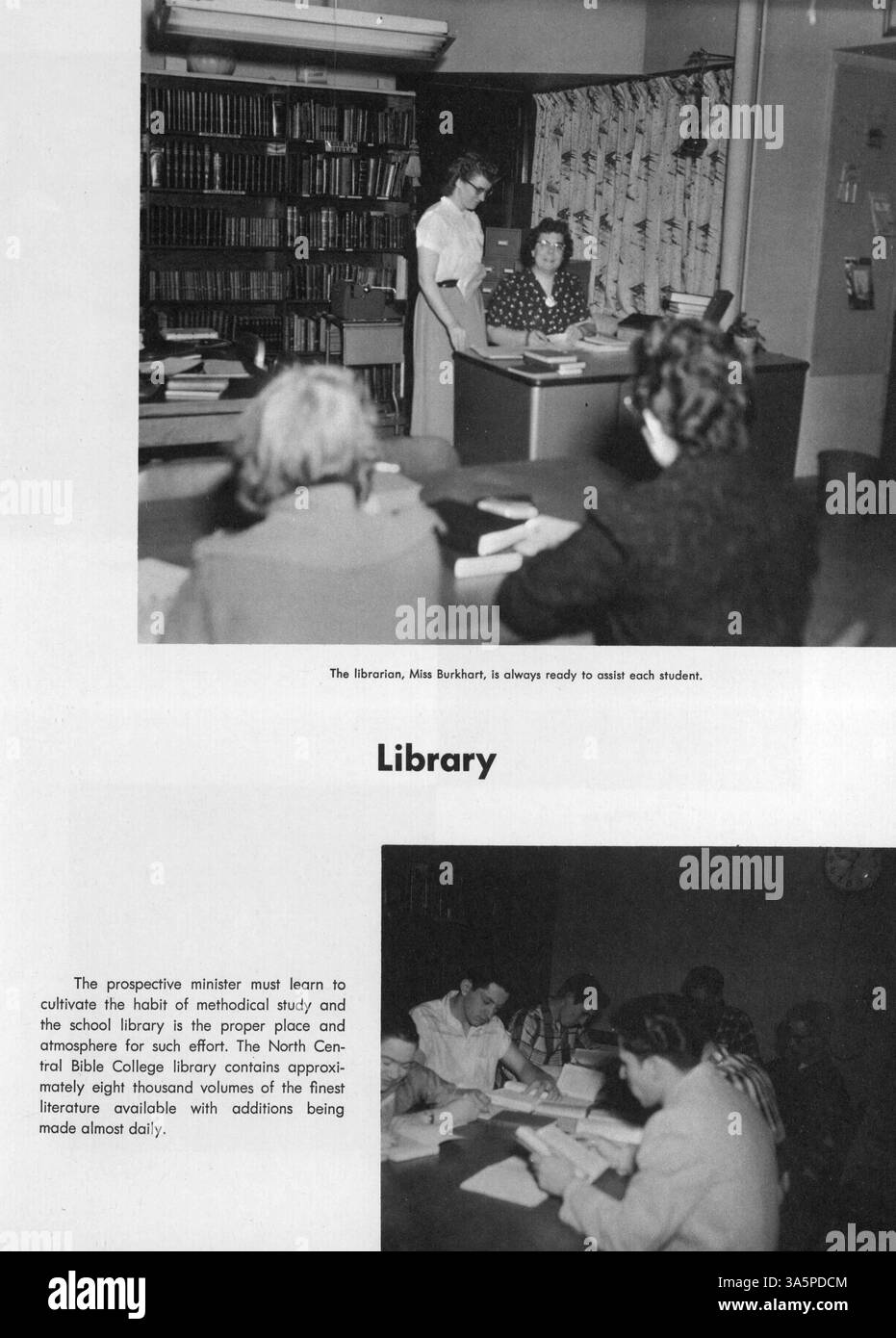 The 1958 yearbook from North Central Bible College offers a record of ...