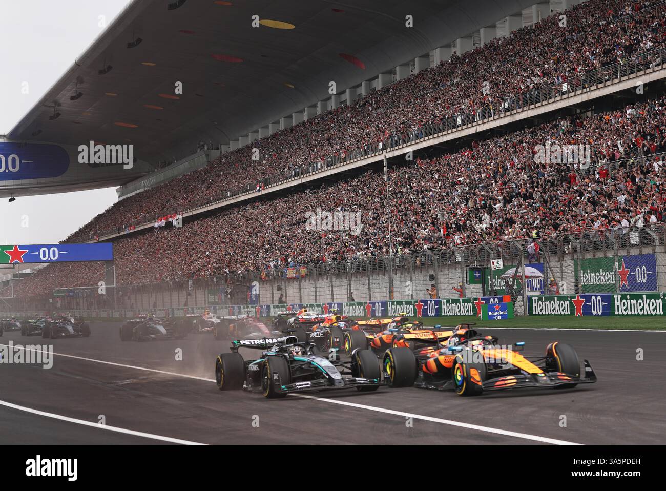 **CHINESE MAINLAND, HONG KONG, MACAU AND TAIWAN OUT** The third race ...