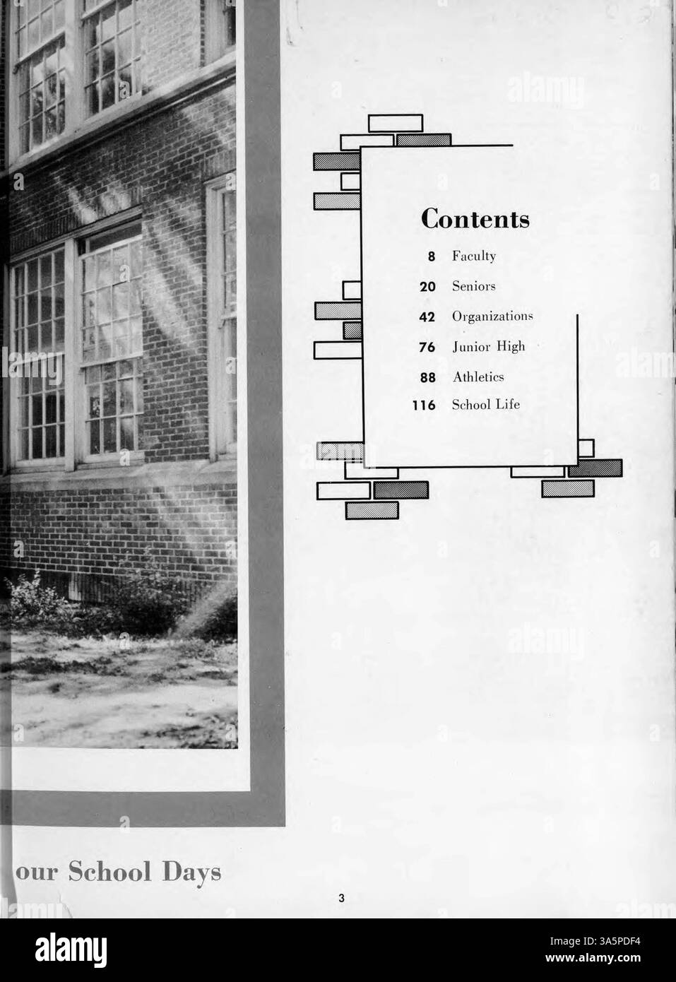 This yearbook from edison high school in 1955 documents students hi-res stock photography and ...