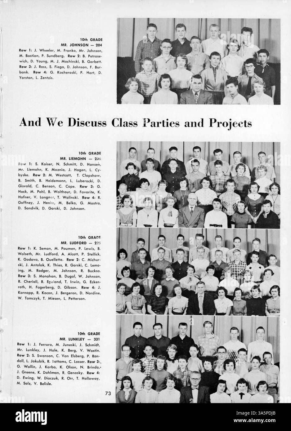 This high school annual, 'The Wizard for 1955', from Edison High School ...