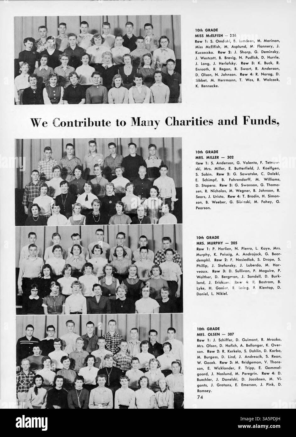 The 'Wizard for 1955' yearbook from Edison High School showcases ...