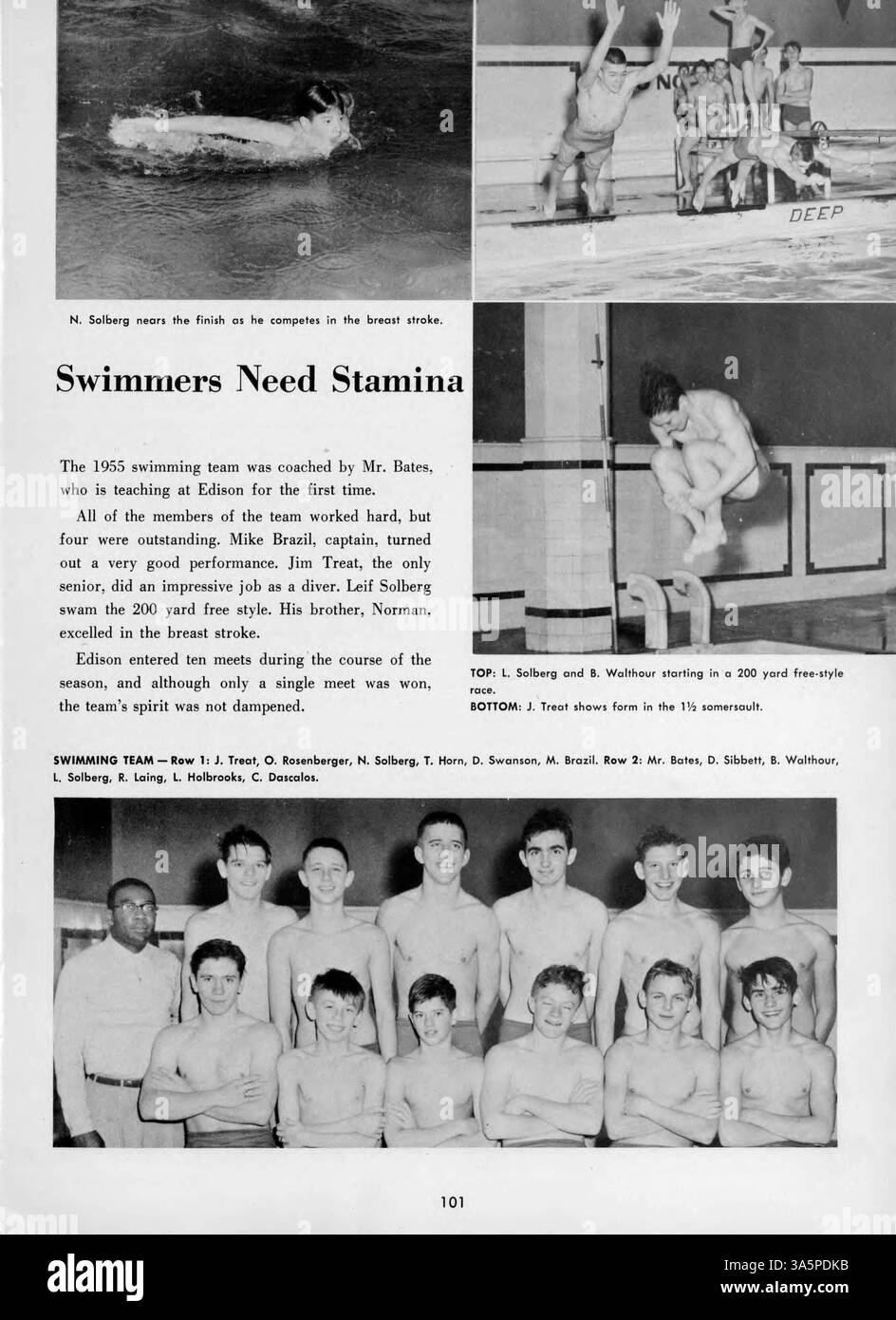 This 1955 edition of 'The Wizard for 1955' yearbook captures the ...