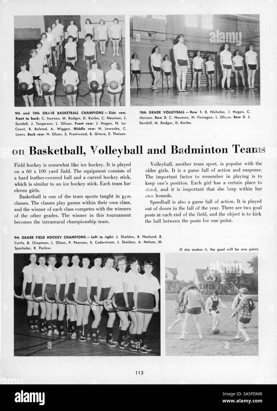 'The Wizard for 1955' yearbook showcases student activities, athletics ...