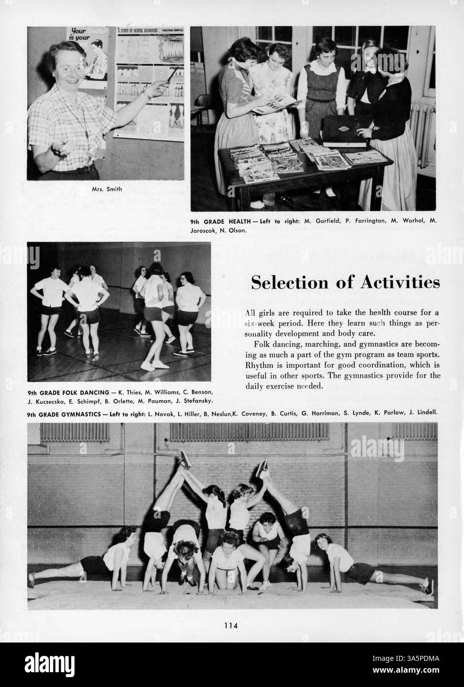 This 1955 edition of 'The Wizard for 1955' yearbook from Edison High ...