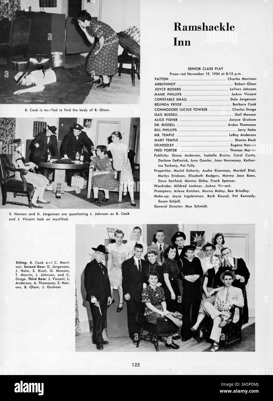 This 1955 yearbook from Edison High School, 'The Wizard for 1955 ...