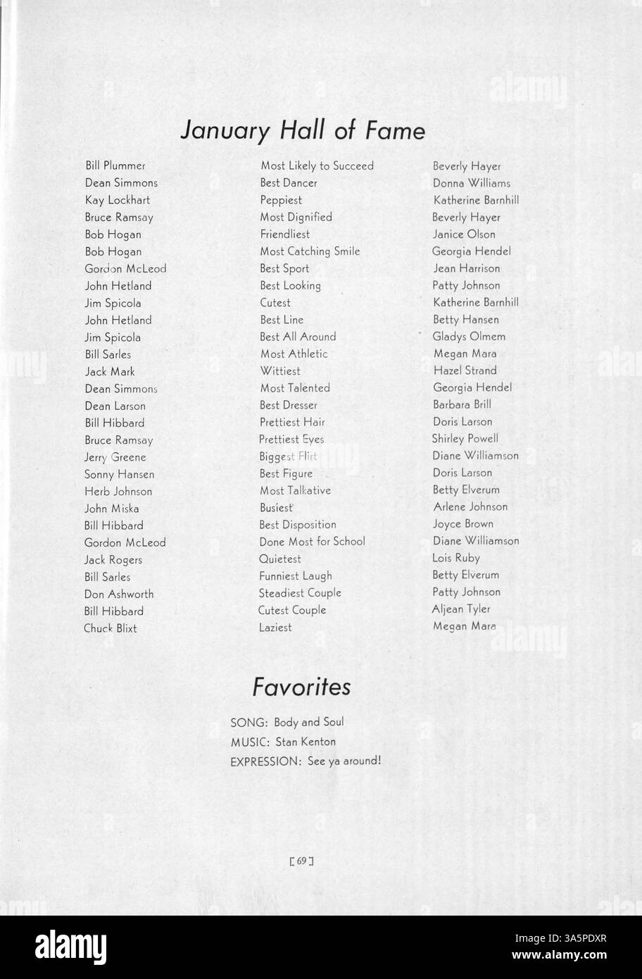 The 1948 Wagistanian yearbook from Southwest High School documents the students, faculty ...